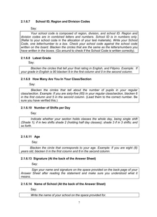 Language assessment for primary grades 2015 | PDF