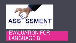 Language B an Overview | PPTX
