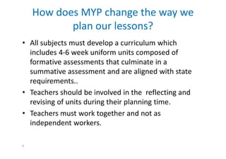 Language B And MYP | PPT