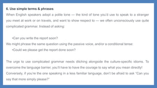 Language barriers | PPTX