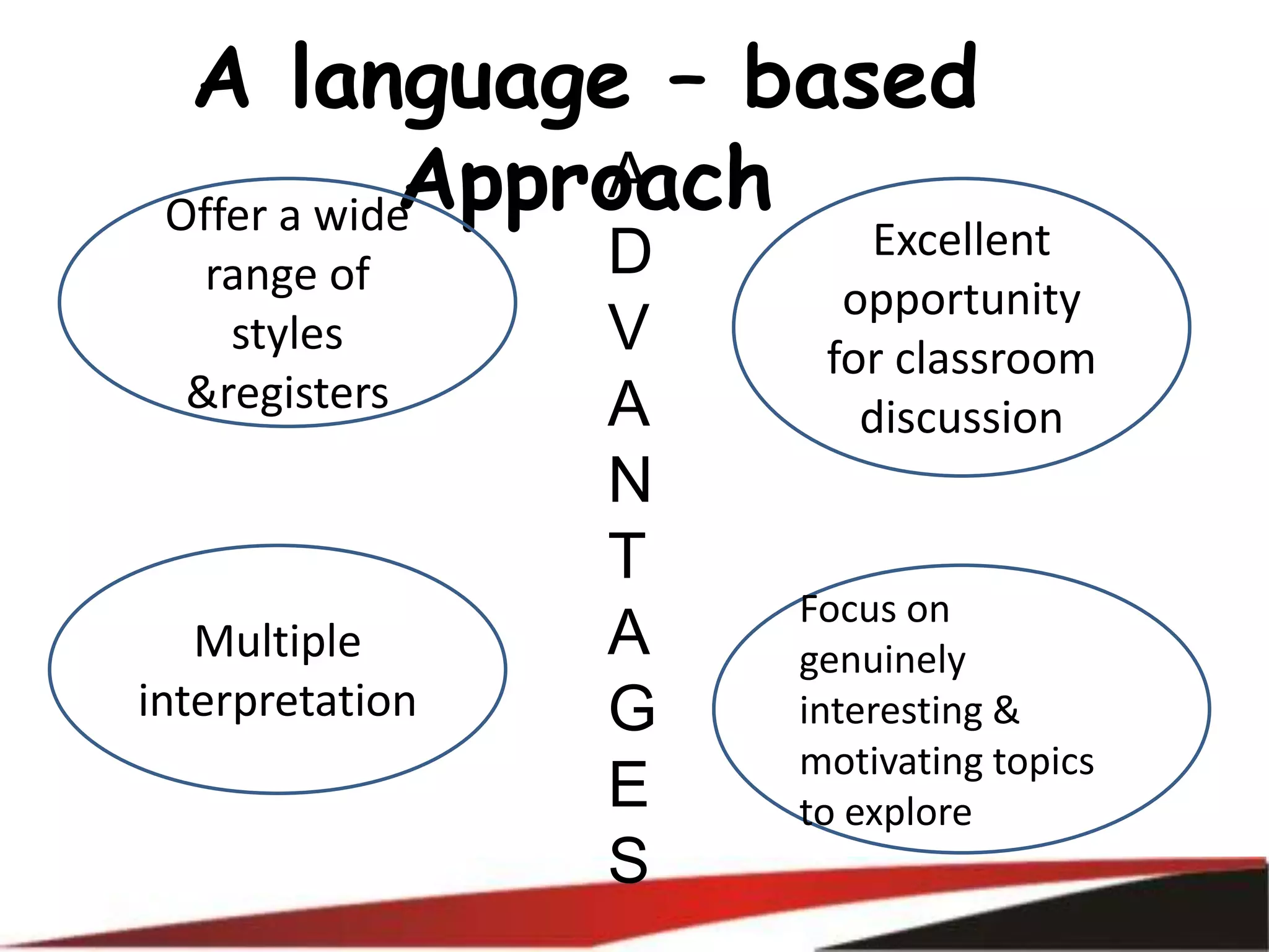 Language based approach | PPTX