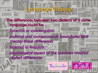 Language change | PPT