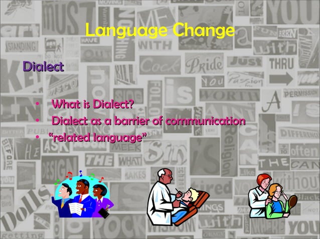 Language change | PPT