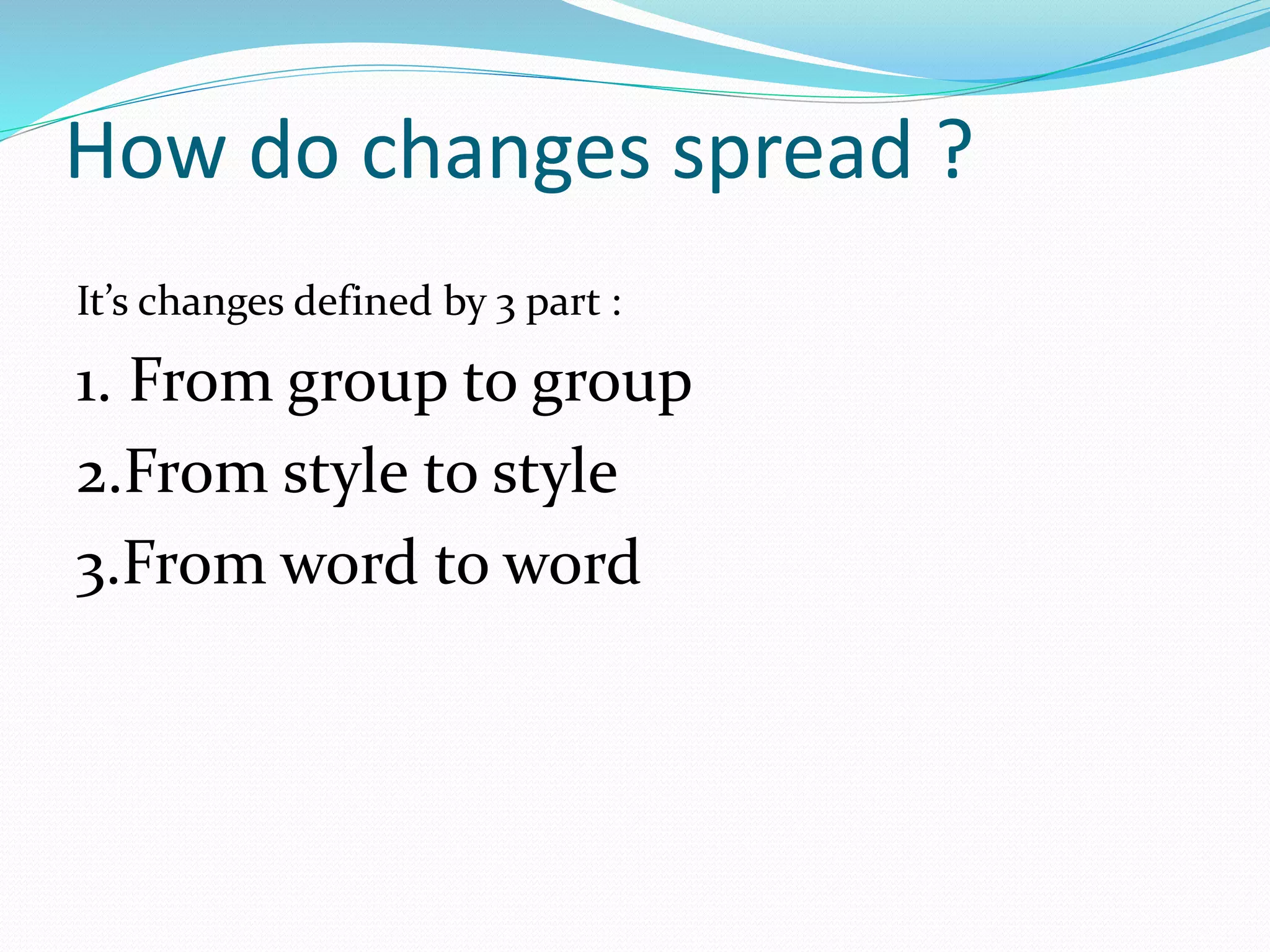 Language change | PPTX