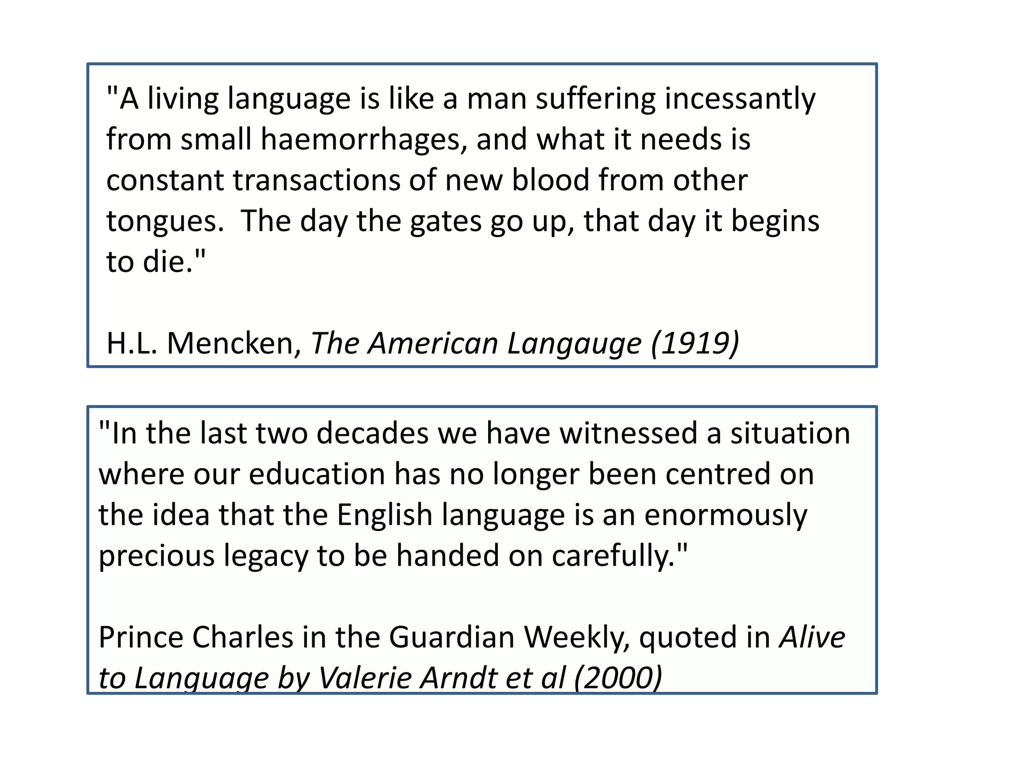 Language change | PPT