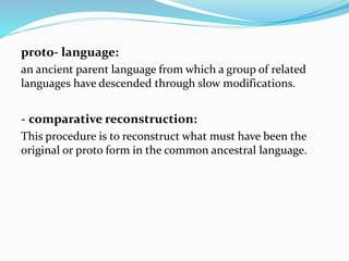 Language change | PPTX
