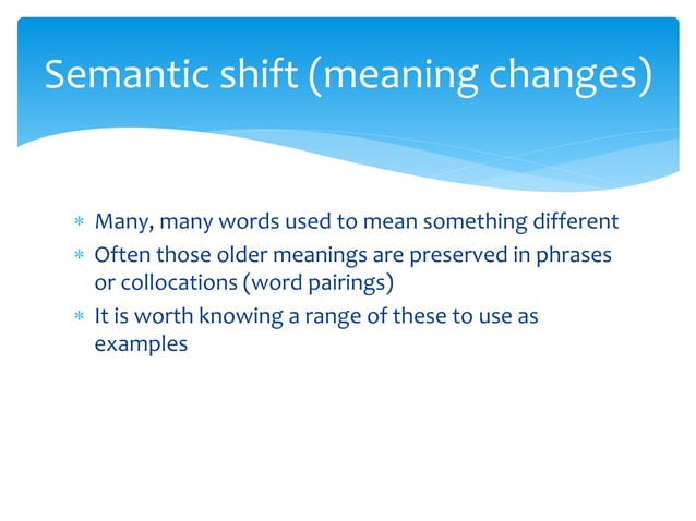 Language change intro | PPT