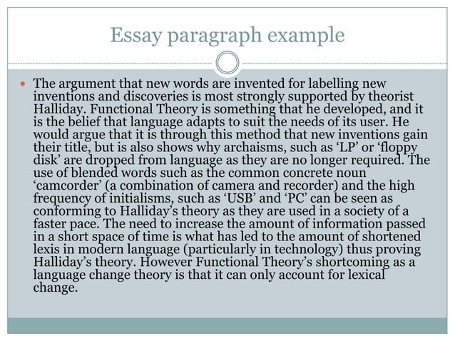 Language change theories | PPTX