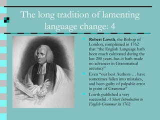 Language Change Part 1 | PPT