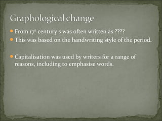 Language Change Terminology Revision | PPT