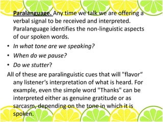 Language & Communication | PPTX