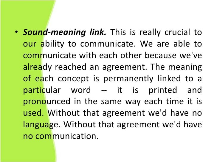 Language & Communication