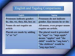 Language Comparison poster | PPTX