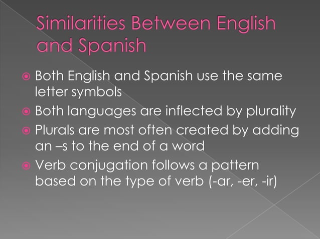 Language Comparison Poster | PPT