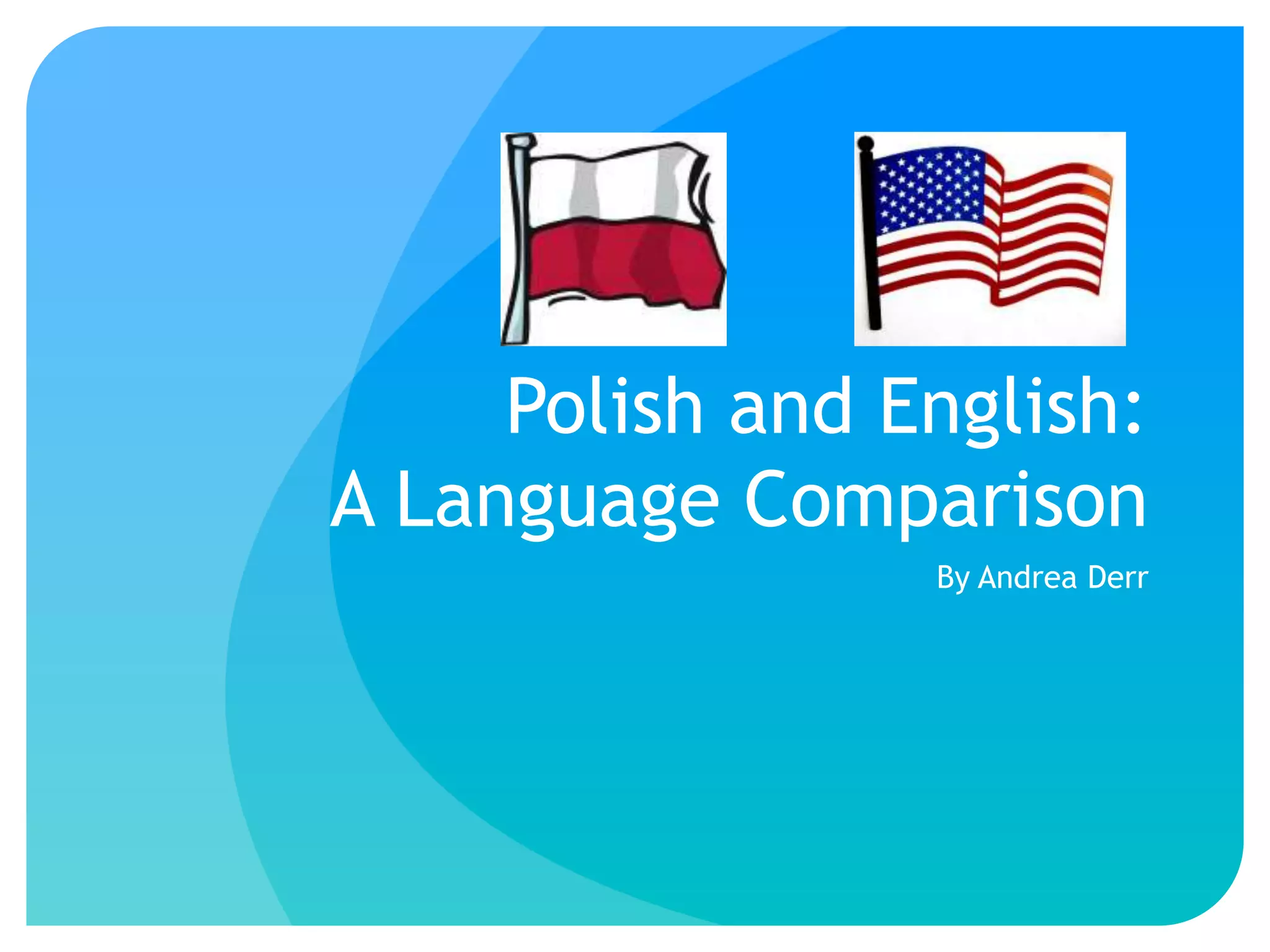 Language Comparison Poster Presentation | PPTX