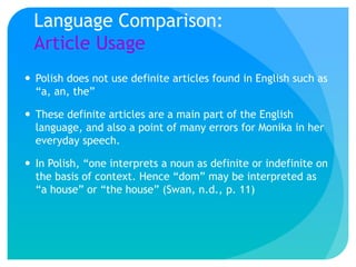 Language Comparison Poster Presentation | PPTX