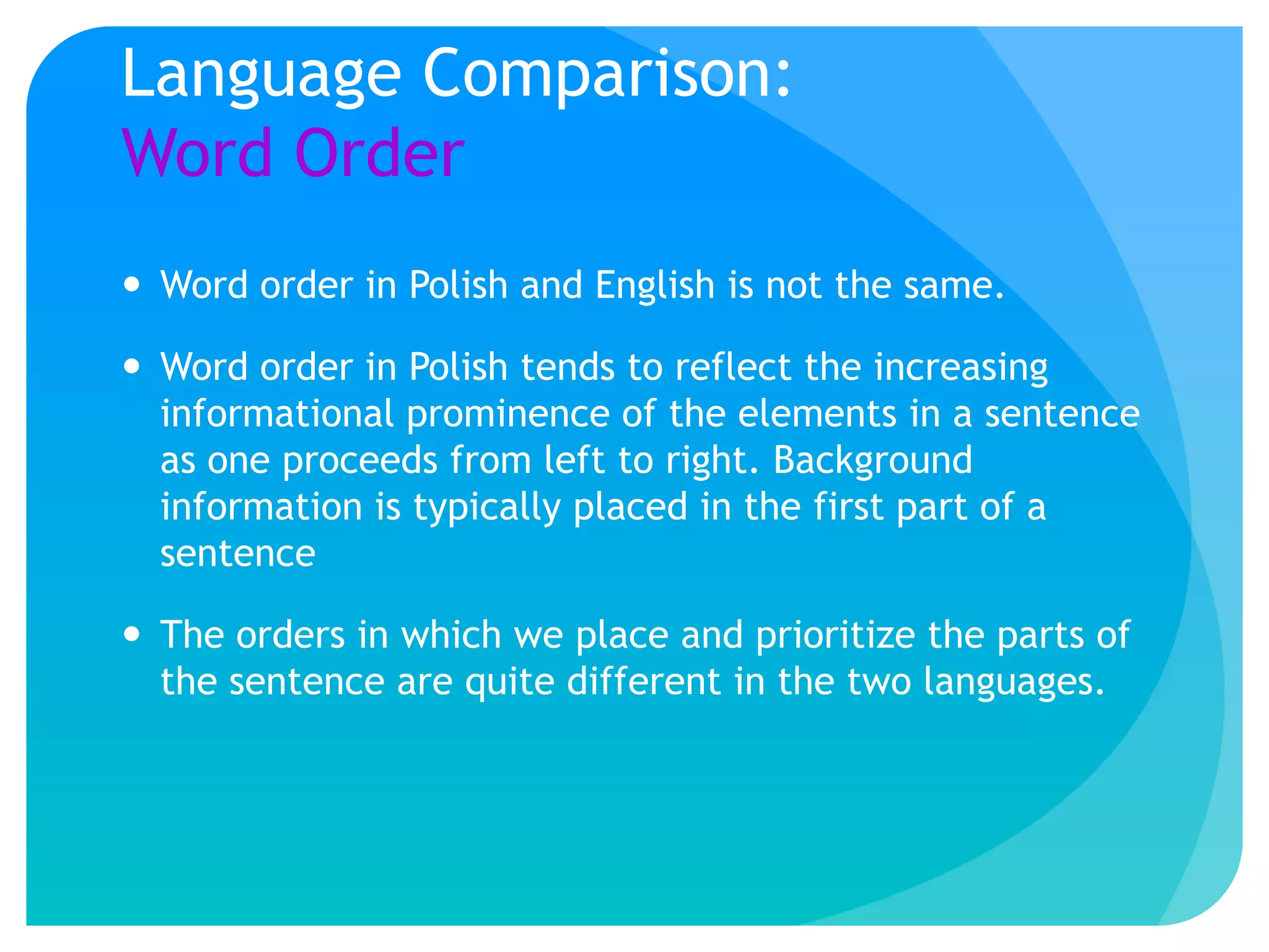Language Comparison Poster2 | PPTX