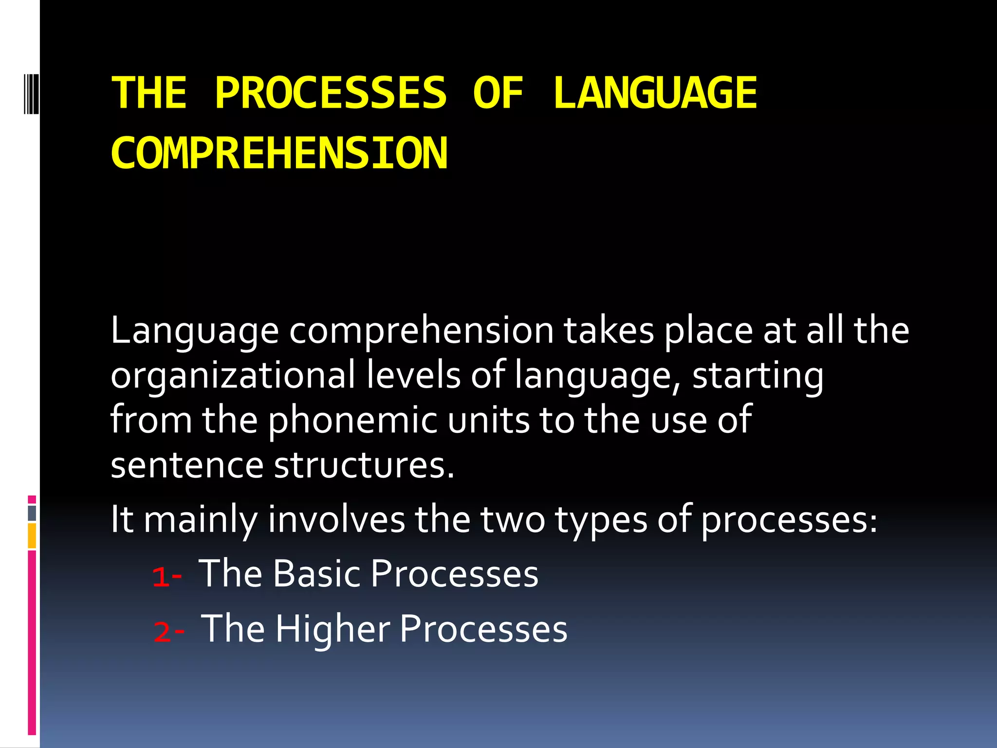 Language comprehension & production converted | PDF