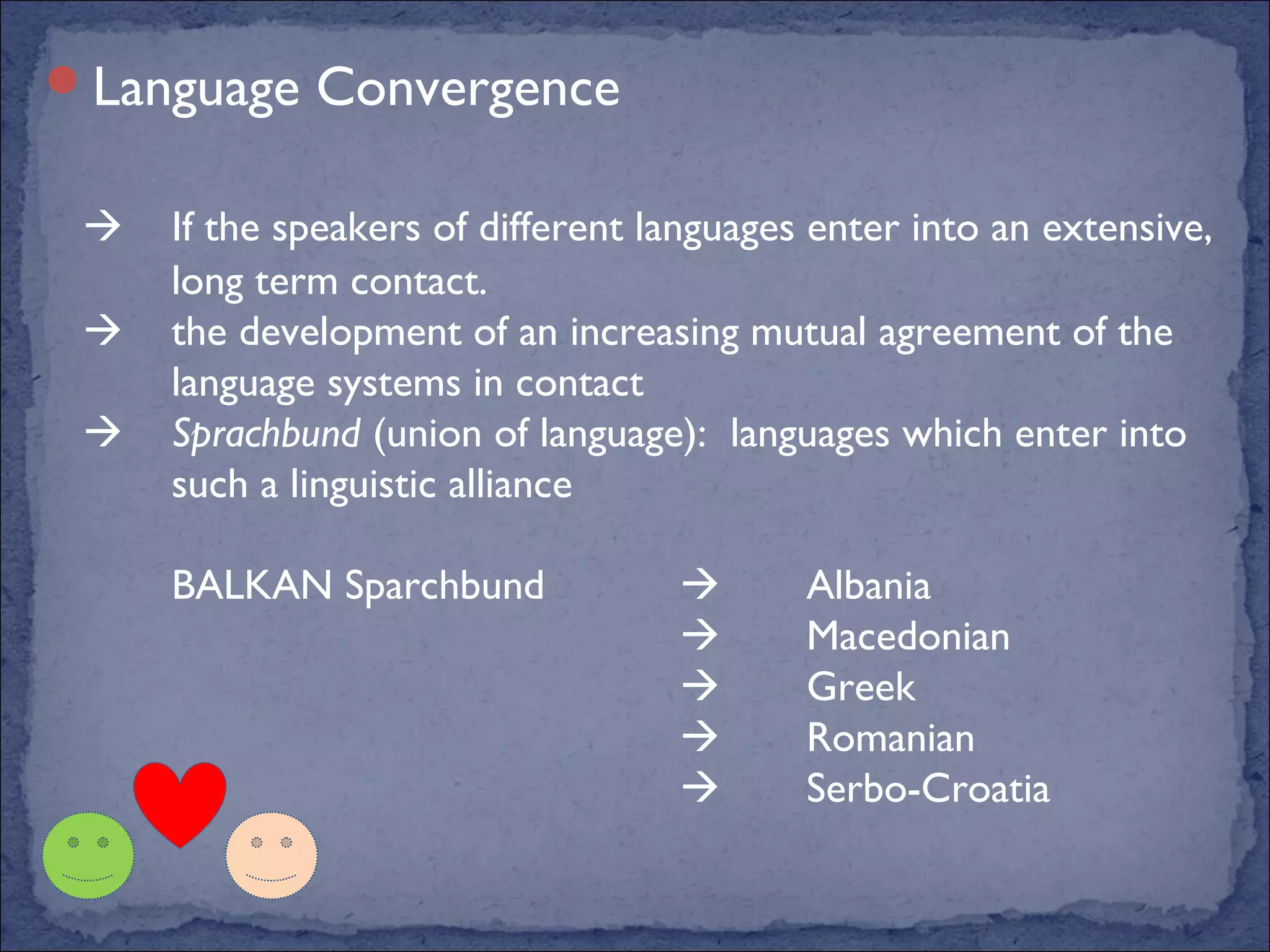 Language contact | PPT