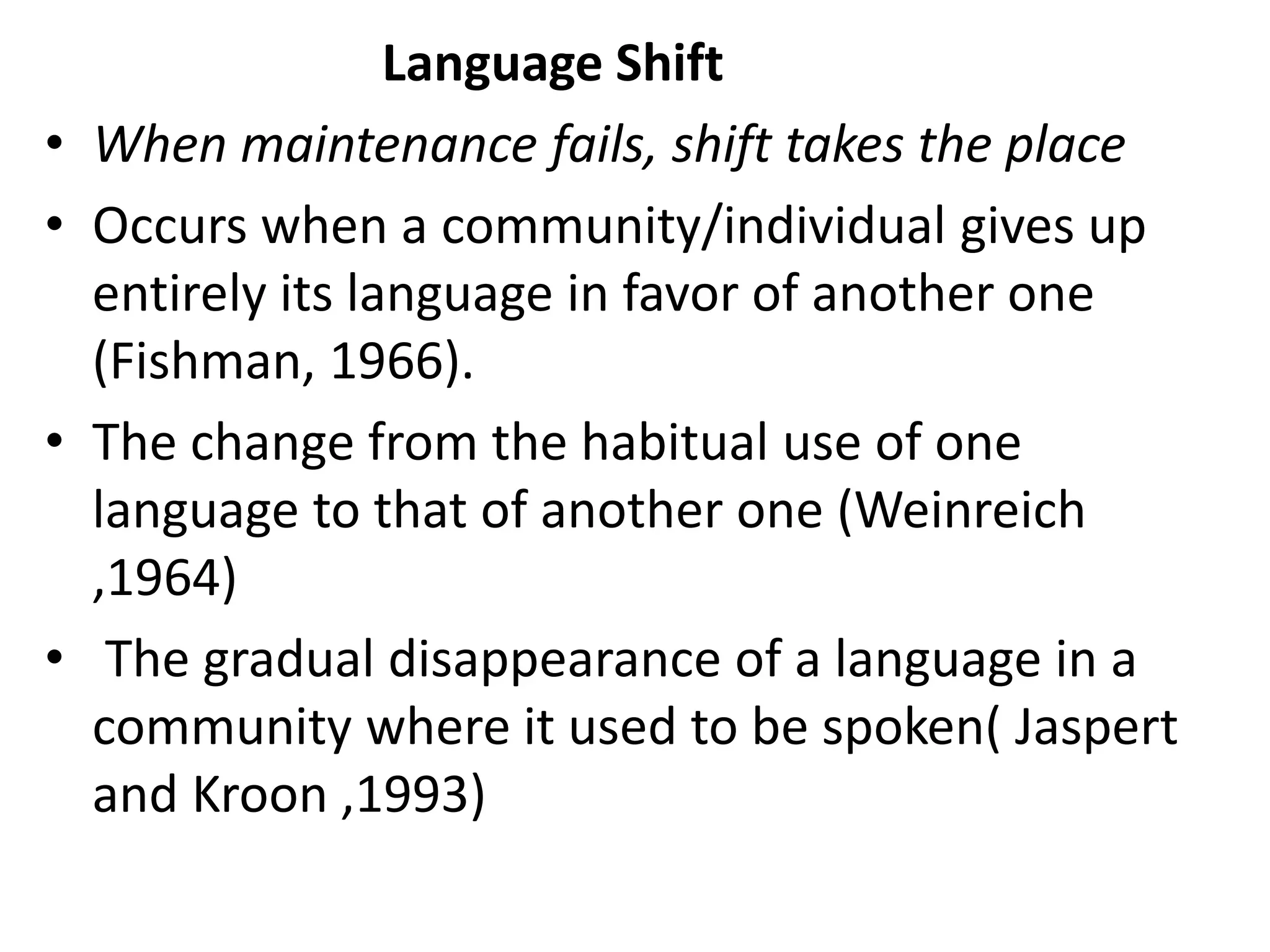 Language Contact:aspects and Its Results | PPTX