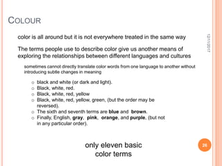 Language, culture and thought | PPTX