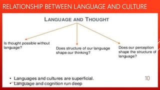 Language, Culture and Thought | PPTX