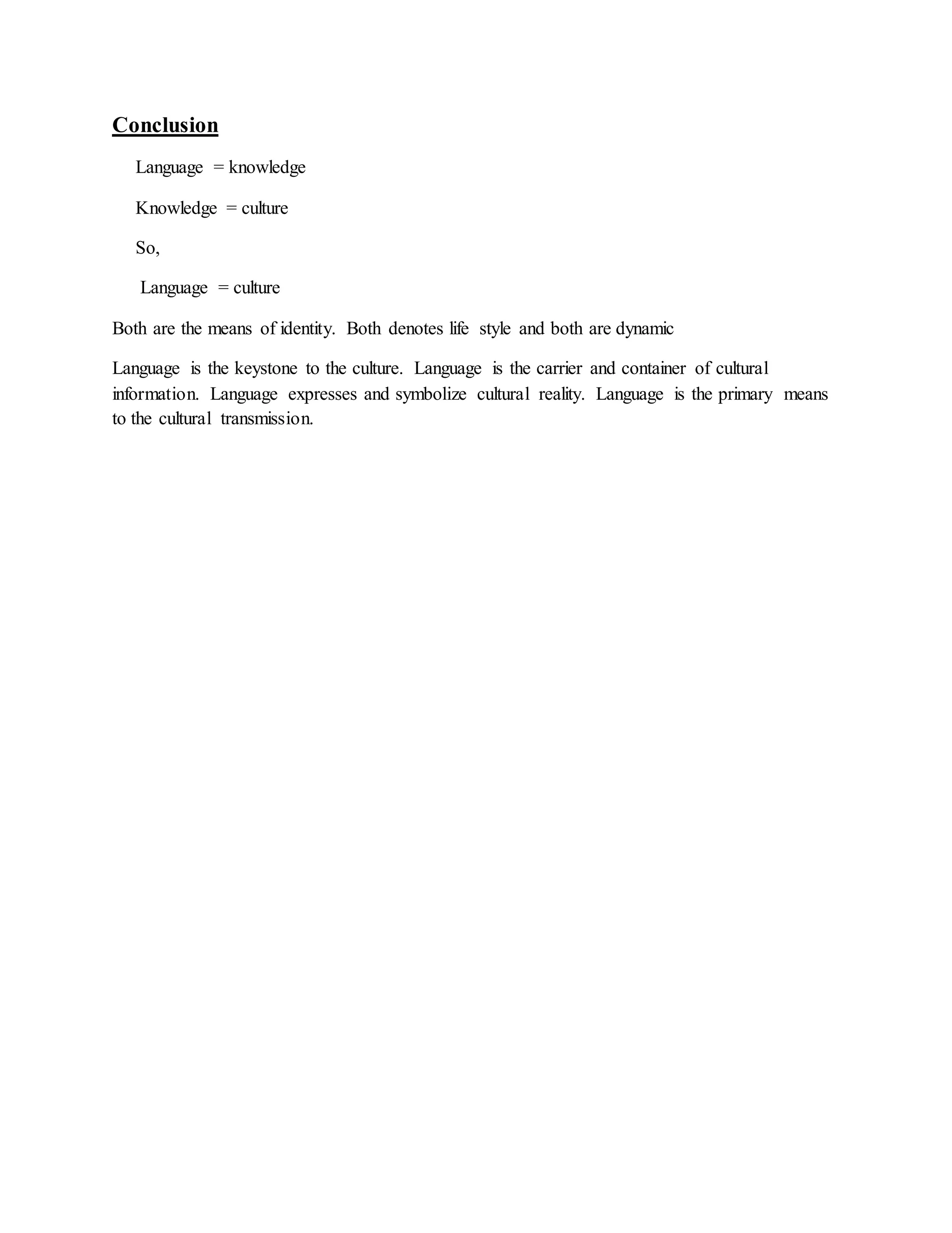 Language culture and world view (Long one) | DOCX