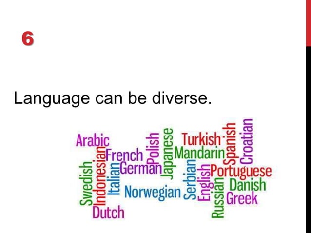 Language: Definition, Nature, and Characteristics | PPTX