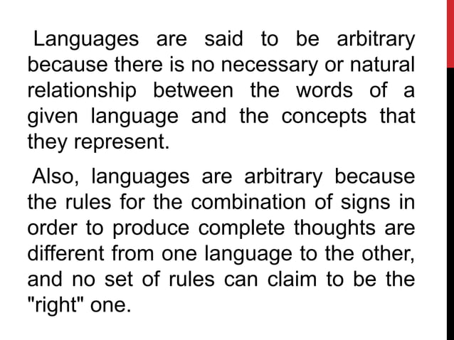 Language: Definition, Nature, and Characteristics | PPTX