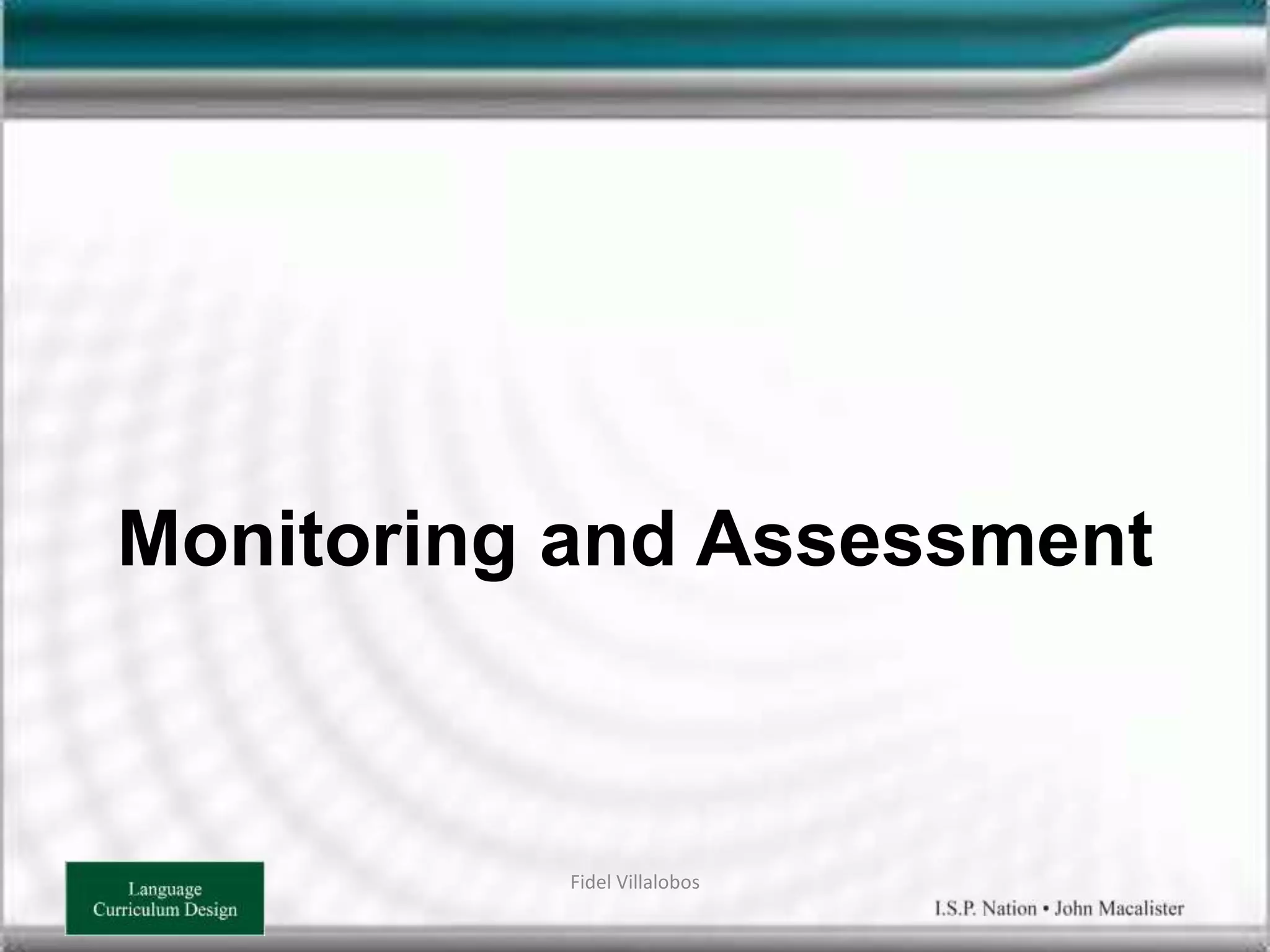 Language Curriculum Design (Chapter 4 Principles) | PPTX
