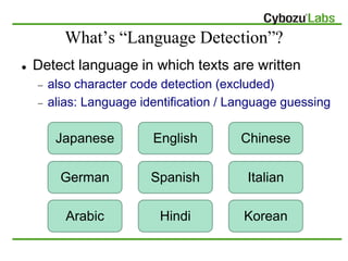 Language Detection Library for Java | PDF