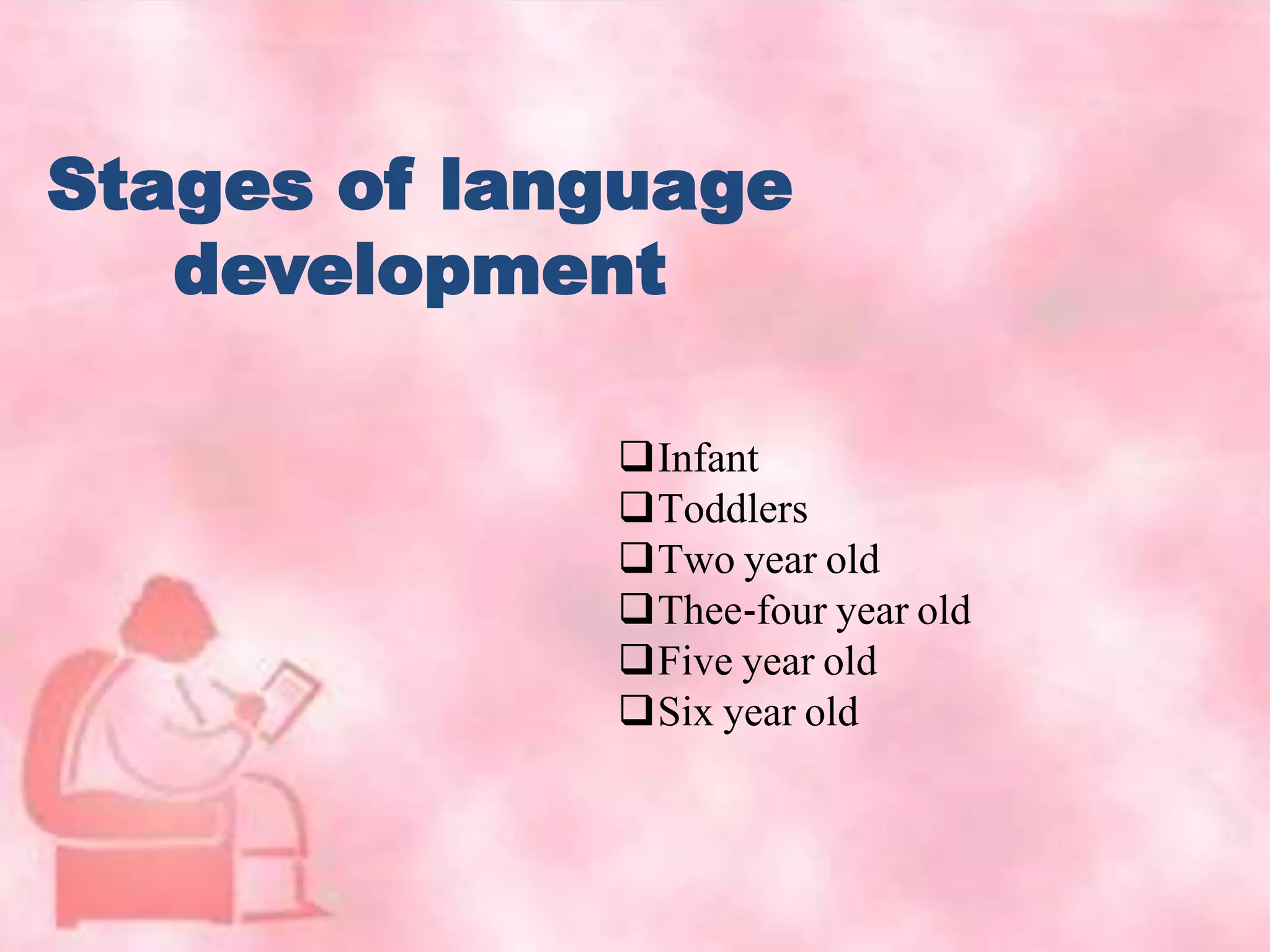 language development in human | PPT