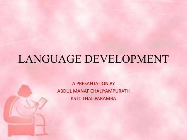 language development in human | PPT