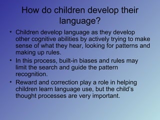 Language development | PPT