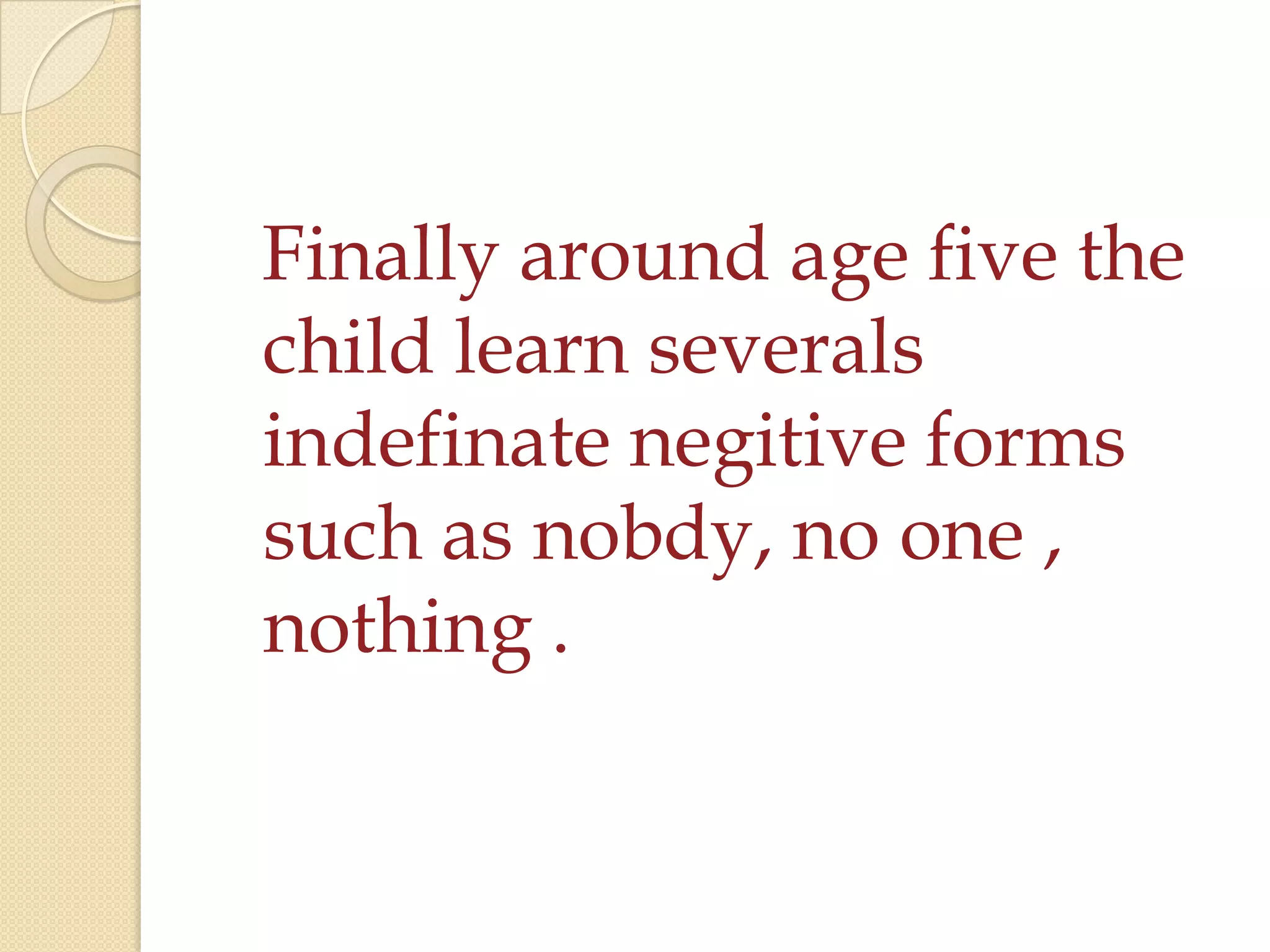 Language development in children | PPTX