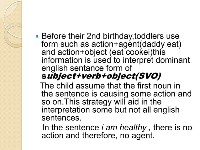 Language development in children | PPTX