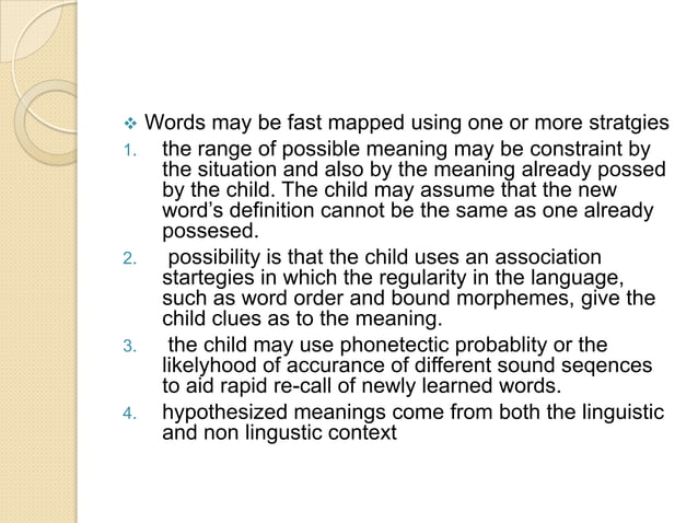 Language development in children | PPTX