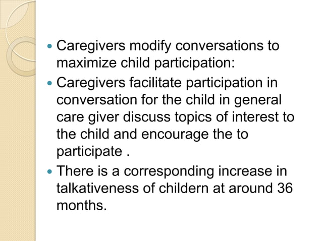 Language development in children | PPTX