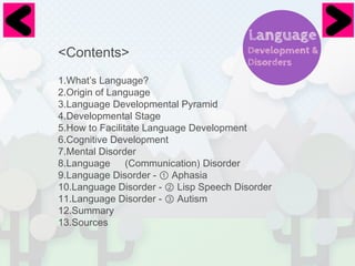Language Development in Children | PPT