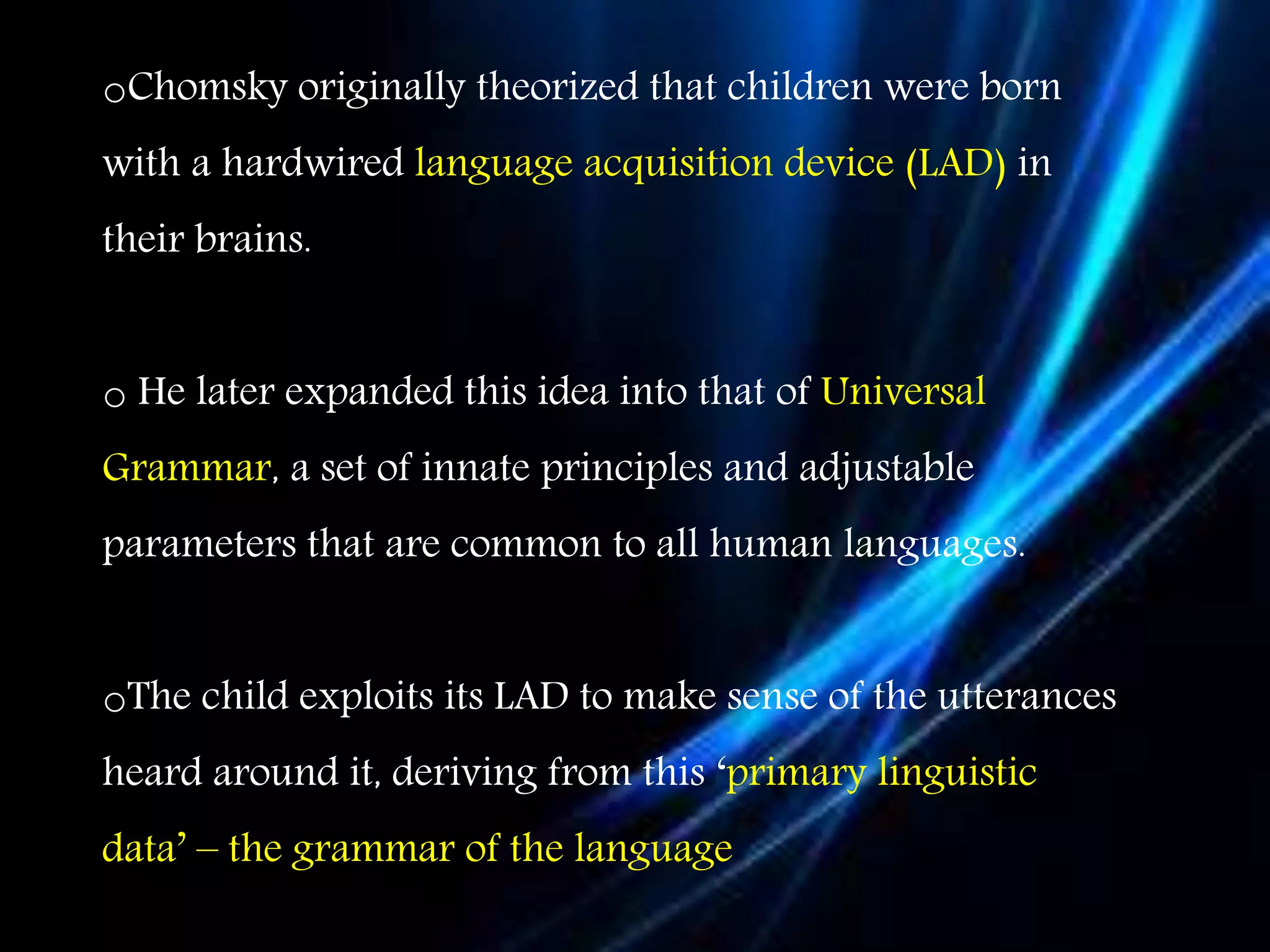 Language development | PPTX