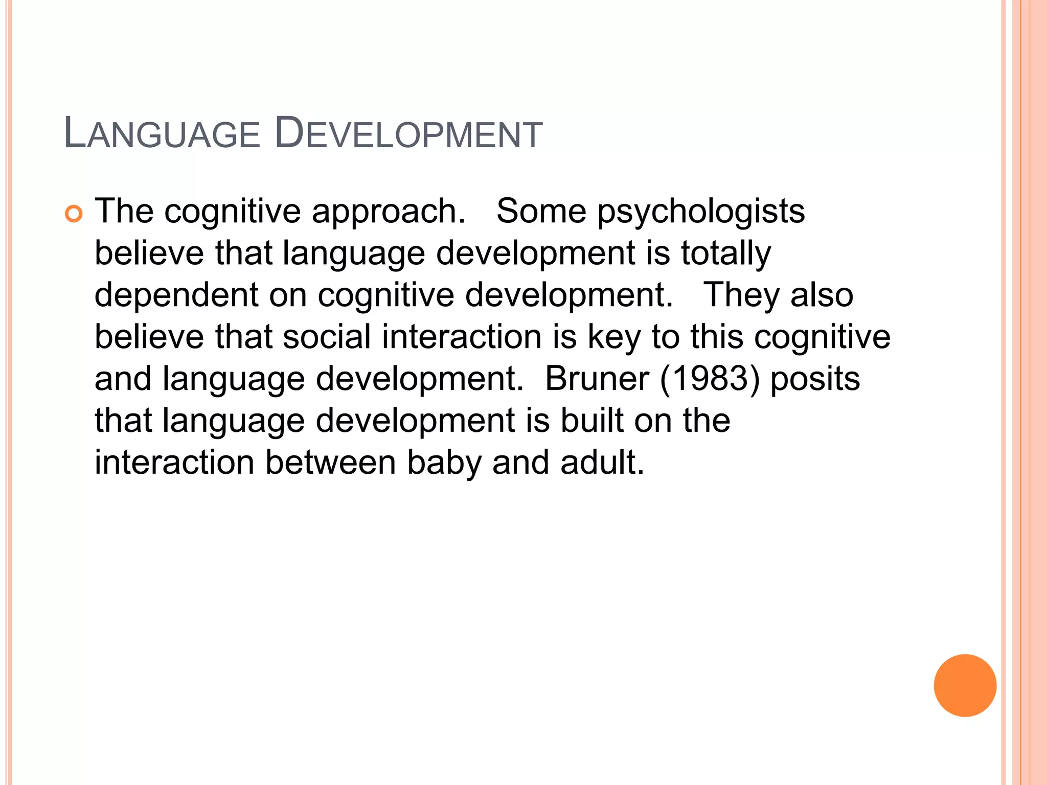Language development | PPTX