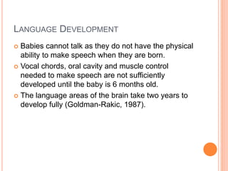 Language development | PPTX | Parenting Babies and Toddlers | Parenting