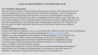 Language development | PPT