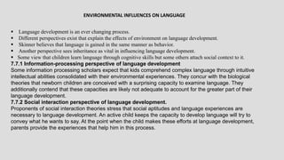 Language development | PPT
