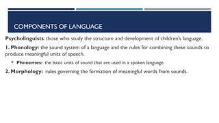 Language - Development -(Psychology).pptx