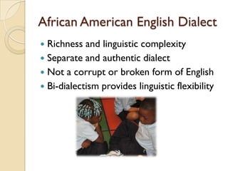 Language development among children of linguistic diversity | PPT