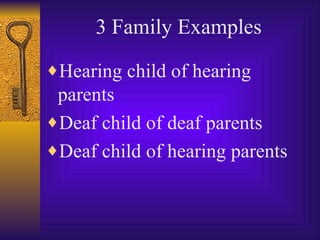 Language Development In Deaf Children | PPT