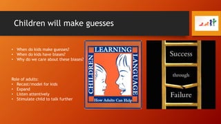 Language development in early childhood | PPTX