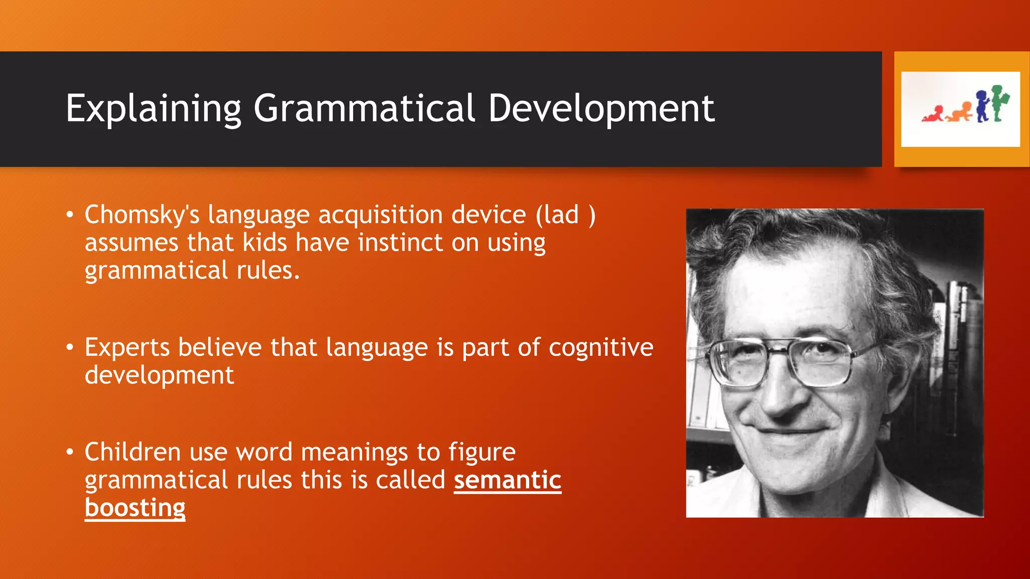 Language development in early childhood | PPT