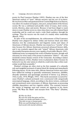 Language, Discourse, and Power in African American Culture | PDF